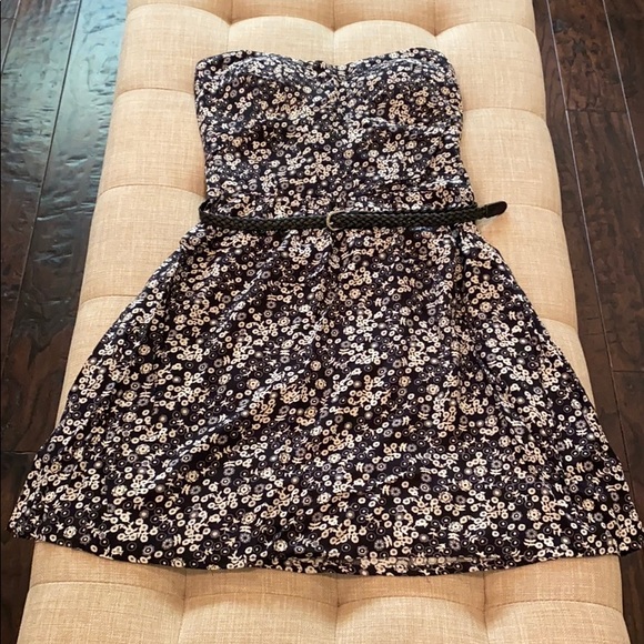 Snap | Dresses | Nwt Snap Brand Floral Dress W Braided Belt | Poshmark